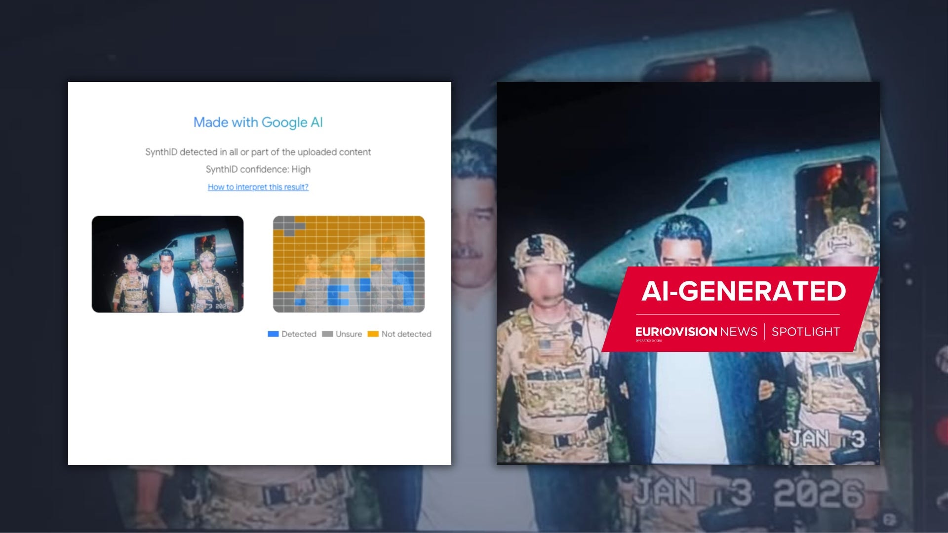 Video AI, ảnh giả chiếm mạng xã hội sau khi ông Marudo bị Mỹ bắt