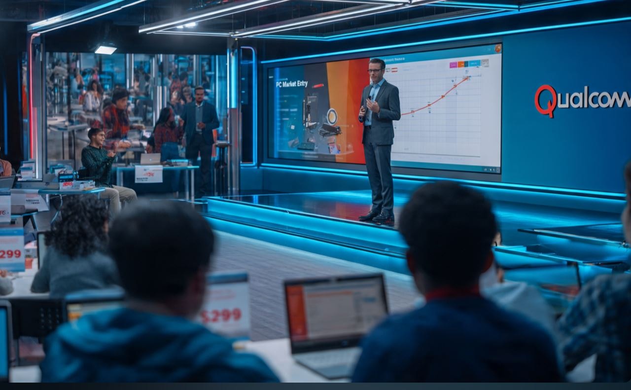 Qualcomm lần đầu ra mắt chip cho máy tính cá nhân giá rẻ