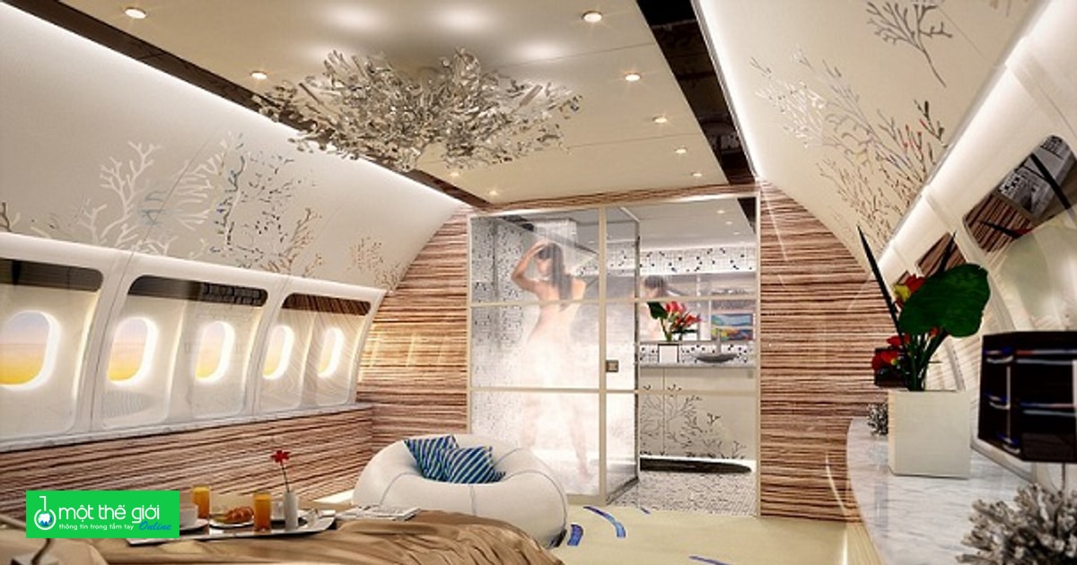 Nội thất siêu xa xỉ trong những phi cơ ‘riêng’ của giới siêu giàu