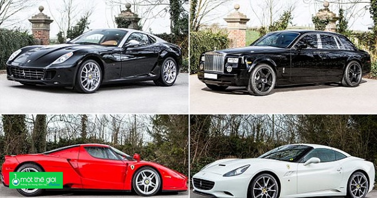 Bán đấu giá dàn siêu xe triệu đô của trùm ma túy Alexander Surin