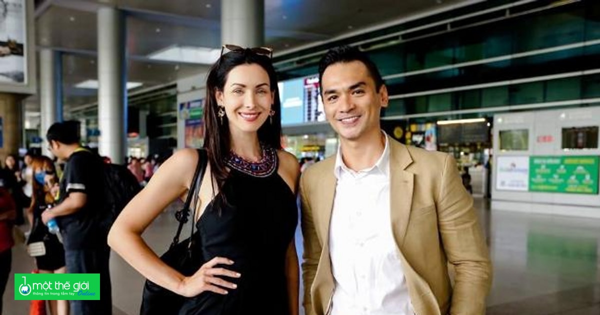 Diễn viên Đức Hải ra tận sân bay đón Hoa hậu Hoàn vũ 2005 Natalie Glebova