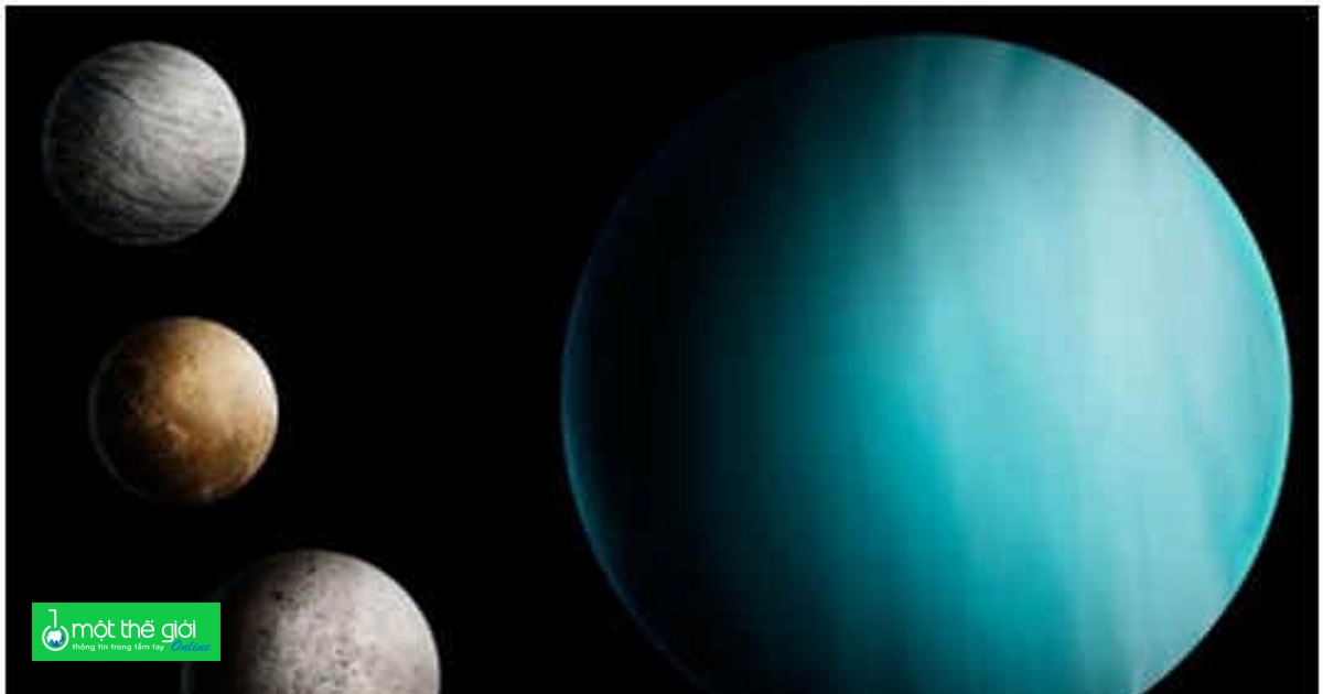 Phát hiện đáng mừng: 4 mặt trăng của sao Thiên vương có đủ điều kiện ...