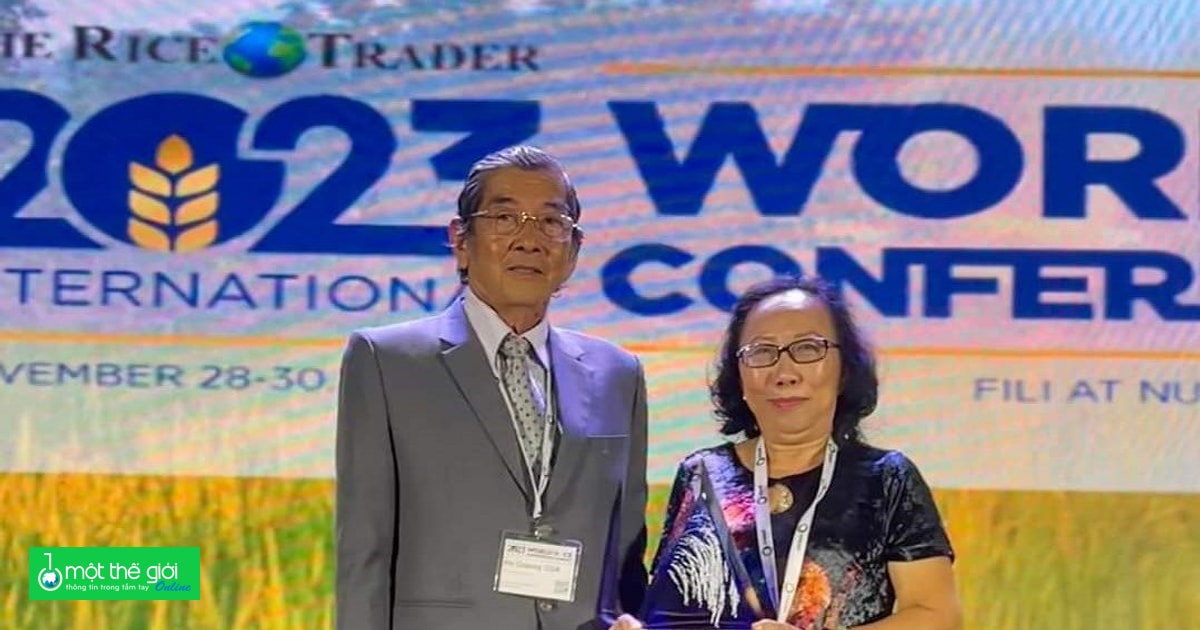 Gạo Ông Cua ST25 lần thứ 2 đoạt giải Gạo ngon nhất thế giới