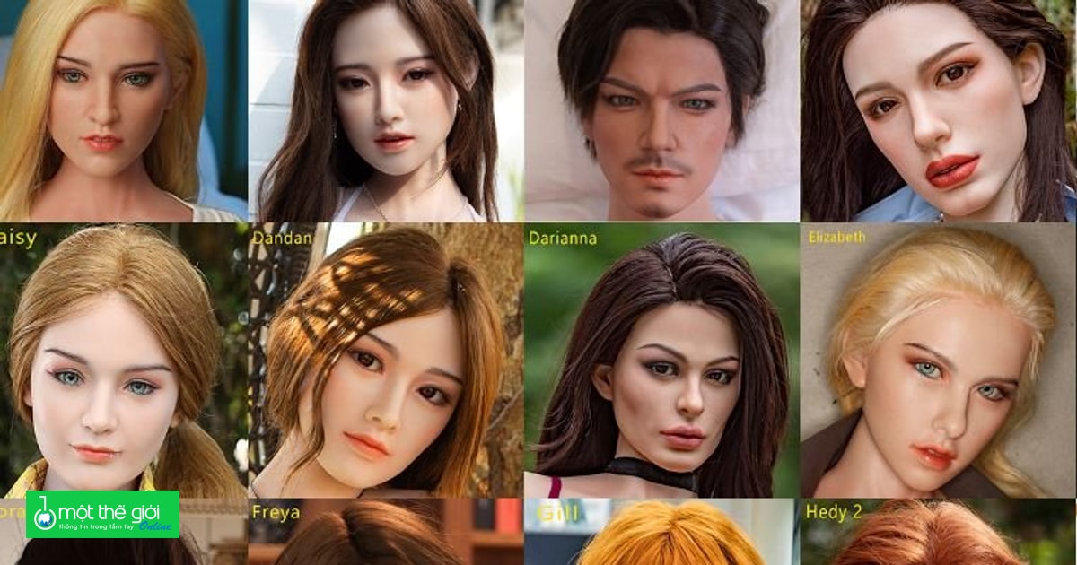 Robot tình yêu thế hệ mới của Starpery Technology hỗ trợ AI, có thể tương tác bằng giọng nói và ...