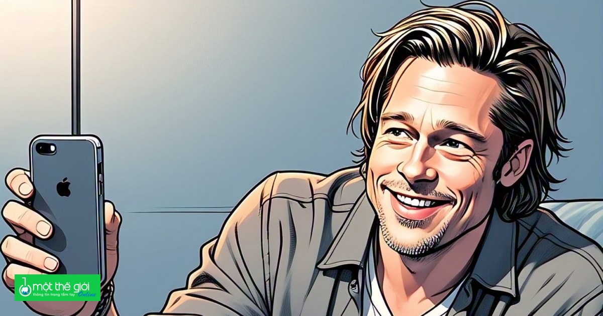 Apple phát triển camera iPhone đặc biệt phục vụ phim có tài tử Brad Pitt