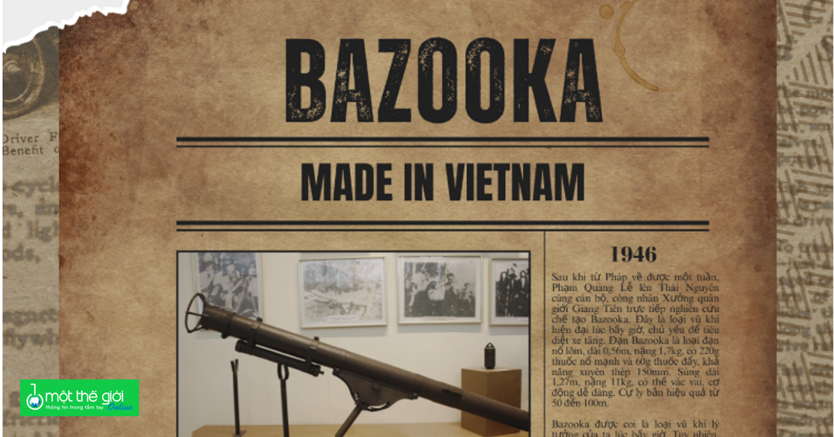 Bazooka 'made in Vietnam': Từ căn hầm bí mật tới biểu tượng quốc phòng tự chủ
