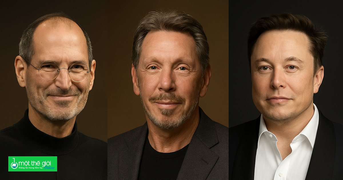 Larry Ellison sát cánh Steve Jobs 30 năm trước, nay song hành cùng Elon ...
