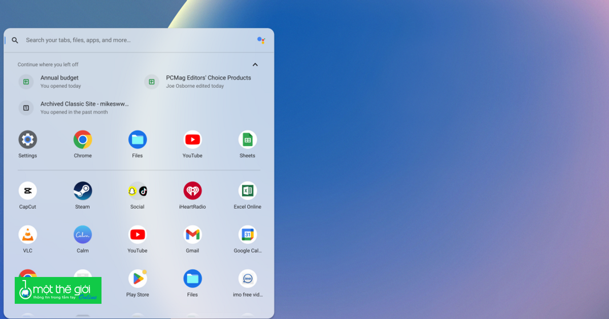 Google ChromeOS hợp nhất với Android để tăng sức mạnh AI trên laptop và PC
