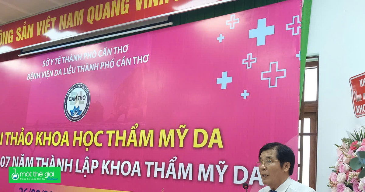 Bệnh viện Da liễu TP.Cần Thơ tổ chức Hội thảo khoa học thẩm mỹ da