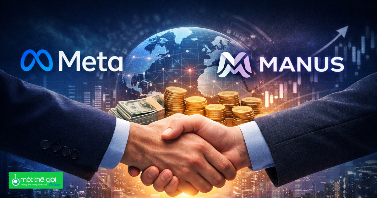 Meta thâu tóm Manus gây lo ngại Trung Quốc bị chảy máu chất xám về AI