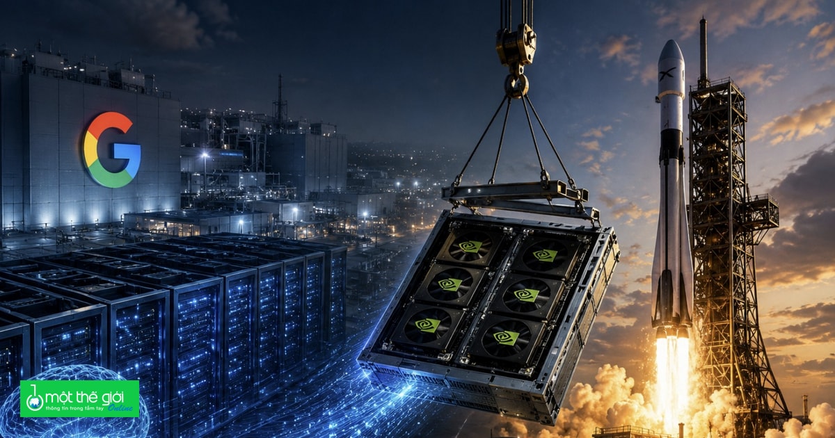 Google có hạ tầng AI khổng lồ, vì sao phải thuê GPU Nvidia từ SpaceX?